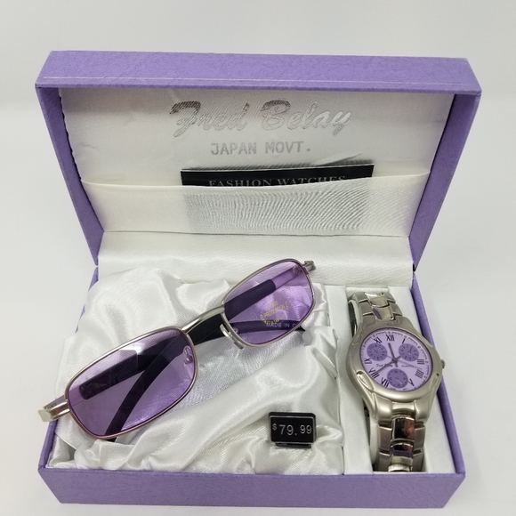 Fred Belay | Accessories | Fred Belay Unisex Watch Sunglass Set New Nwt ...